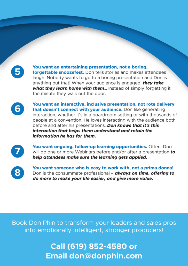 8-Reasons-to-Hire-Don-Phin-2 | Don Phin Esq.